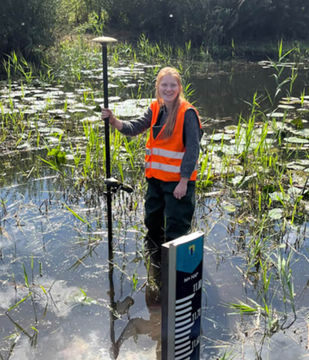Evelien wil als watermanager de wereld verder helpen